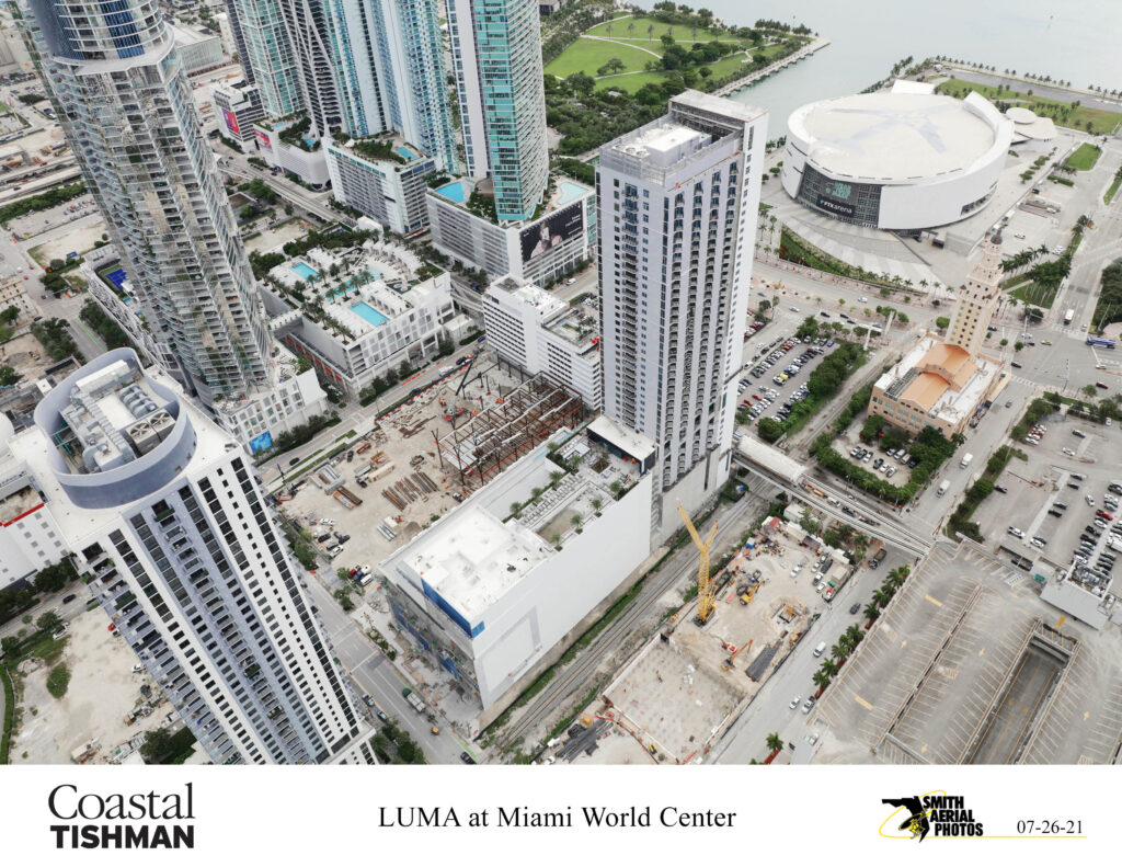 Miami Worldcenter Construction Update – Aug 6, 2021