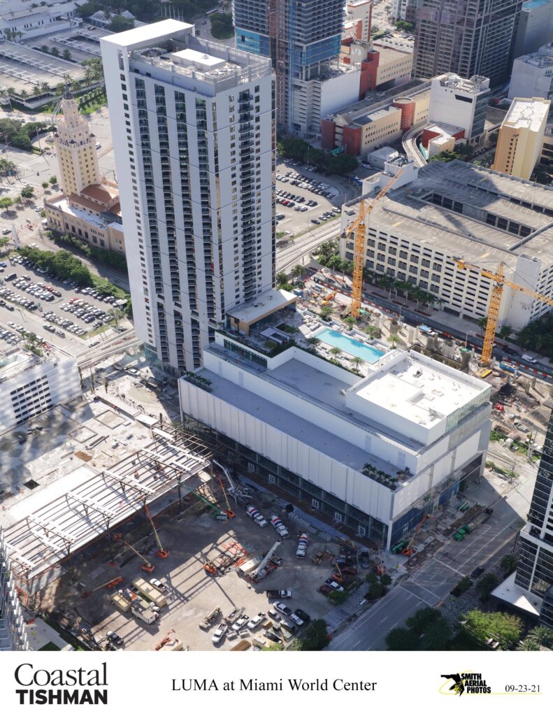 Miami Worldcenter Construction Update – Oct 6, 2021